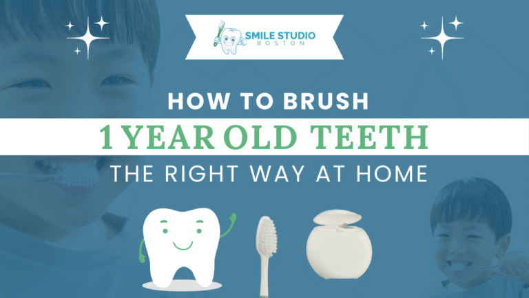 How to Brush 1 Year Old Teeth the Right Way at Home - Smile Studio Boston